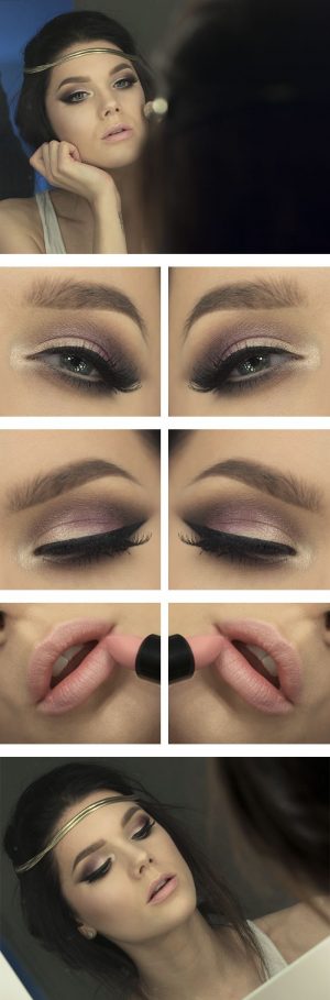 Nude Eye Makeup Tutorial 13 Fashionable Makeup Ideas And Tutorials With Nude Lips Styles Weekly ...